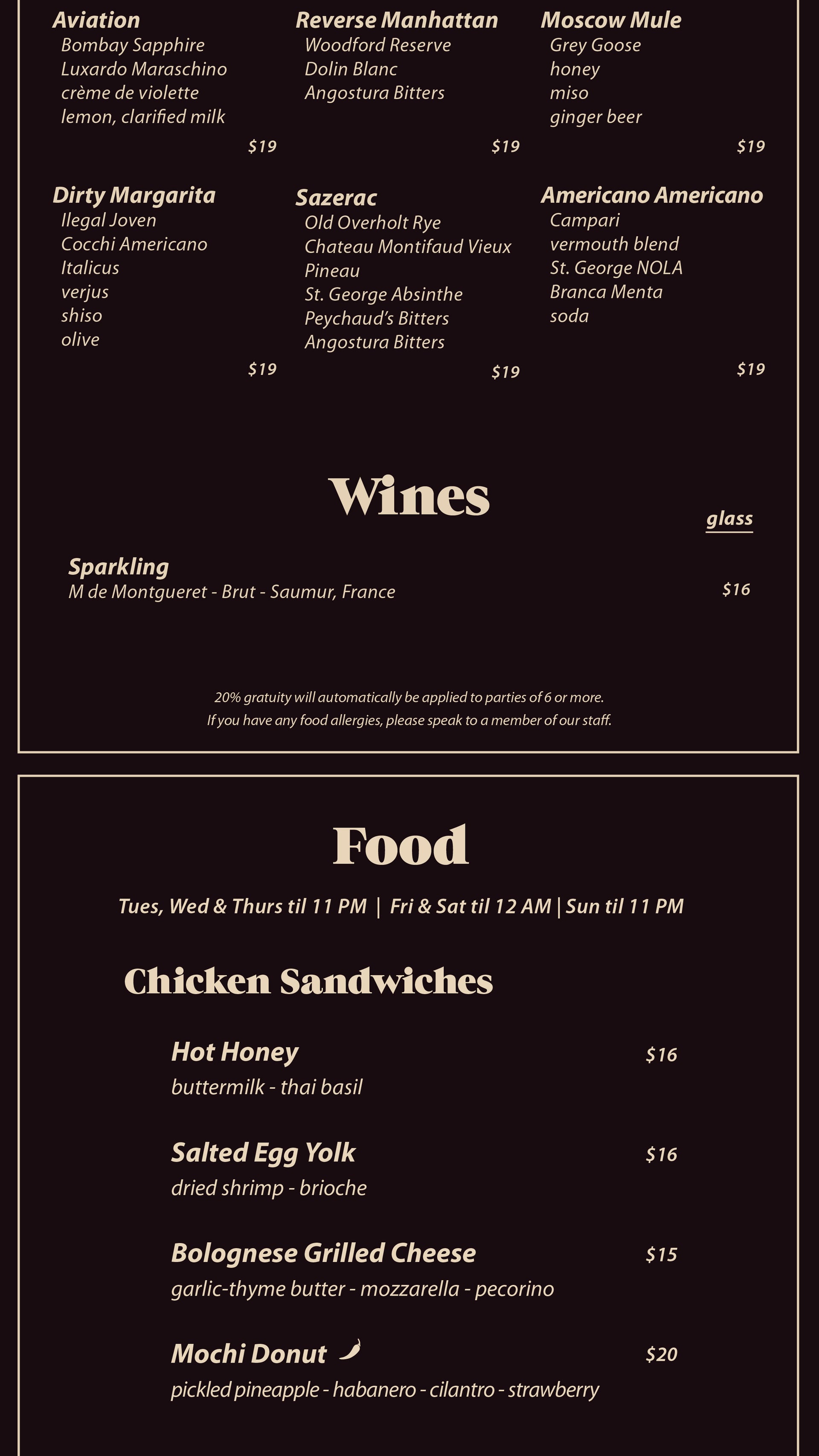 The Coop – Double Chicken Please